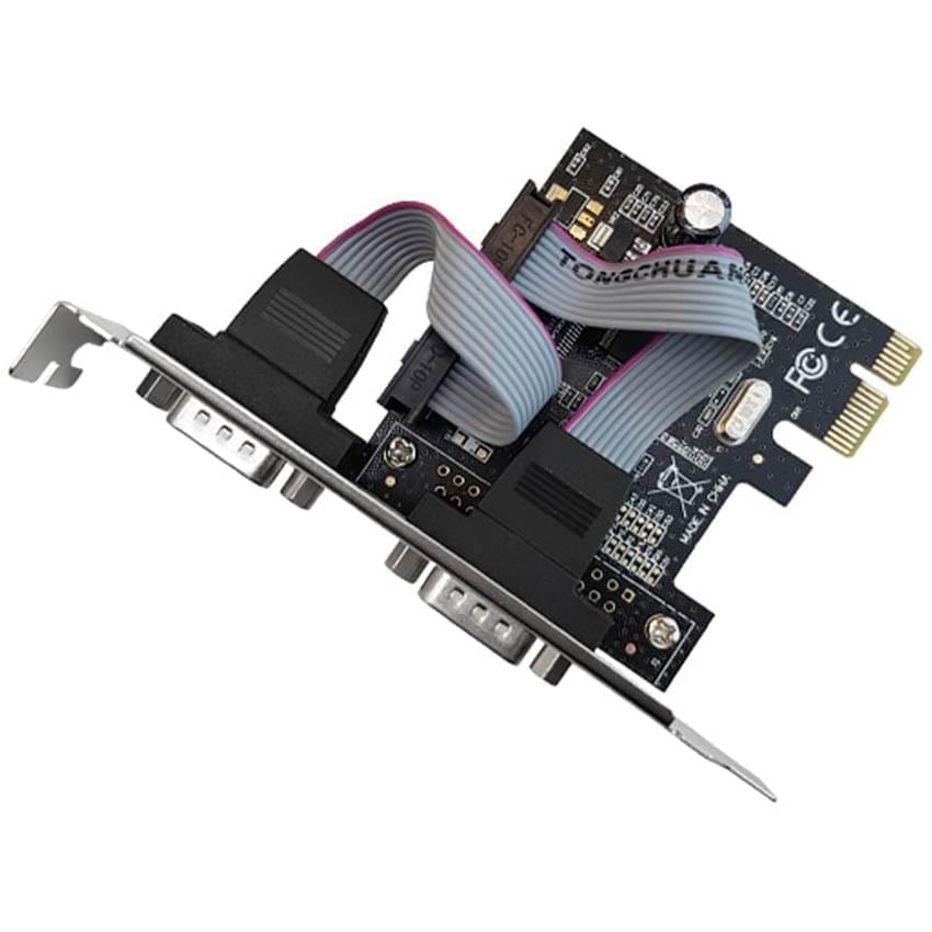 Placa Pci A 2 Puertos Serial Nisuta Ns-Plpciexse